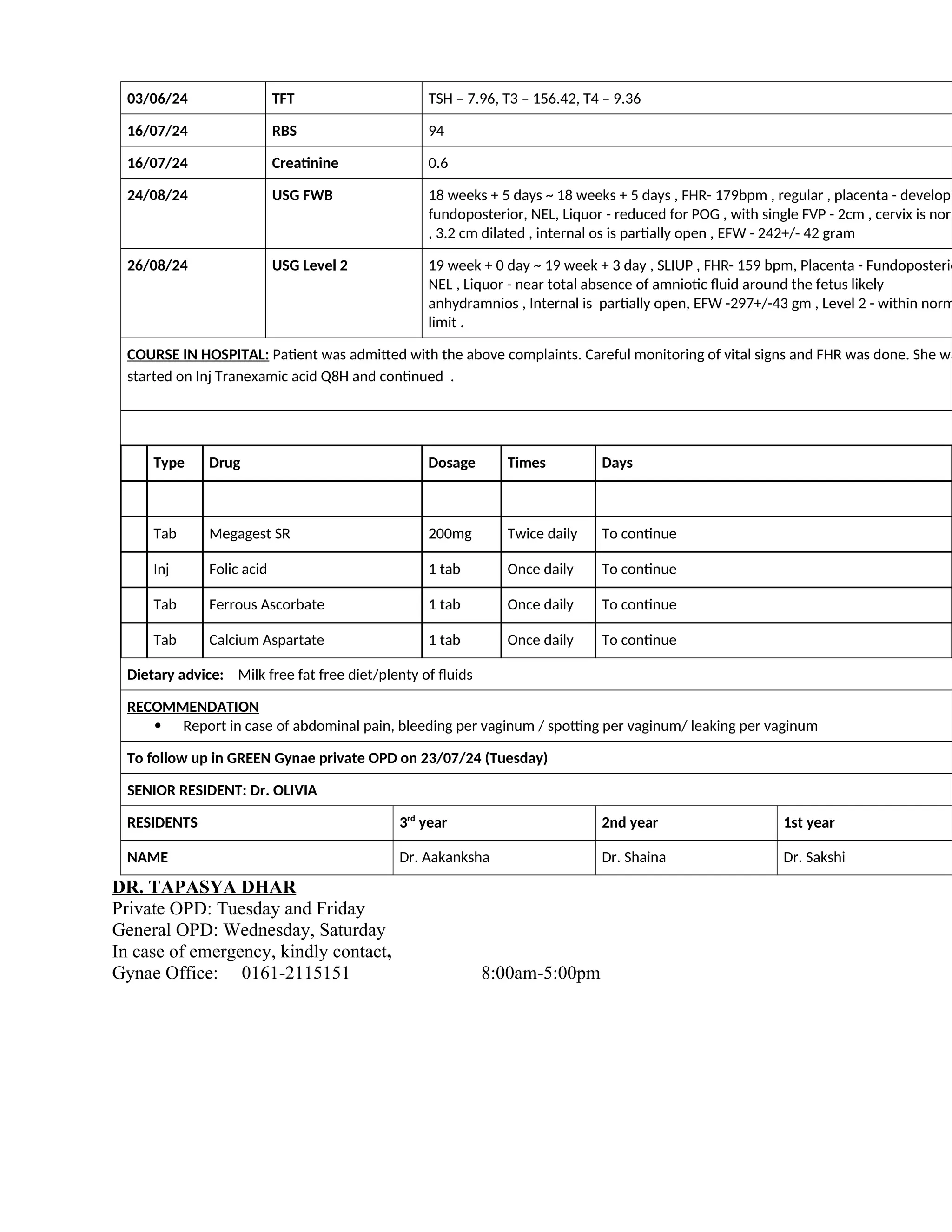 Format for discharge summary in Gynecology.docx