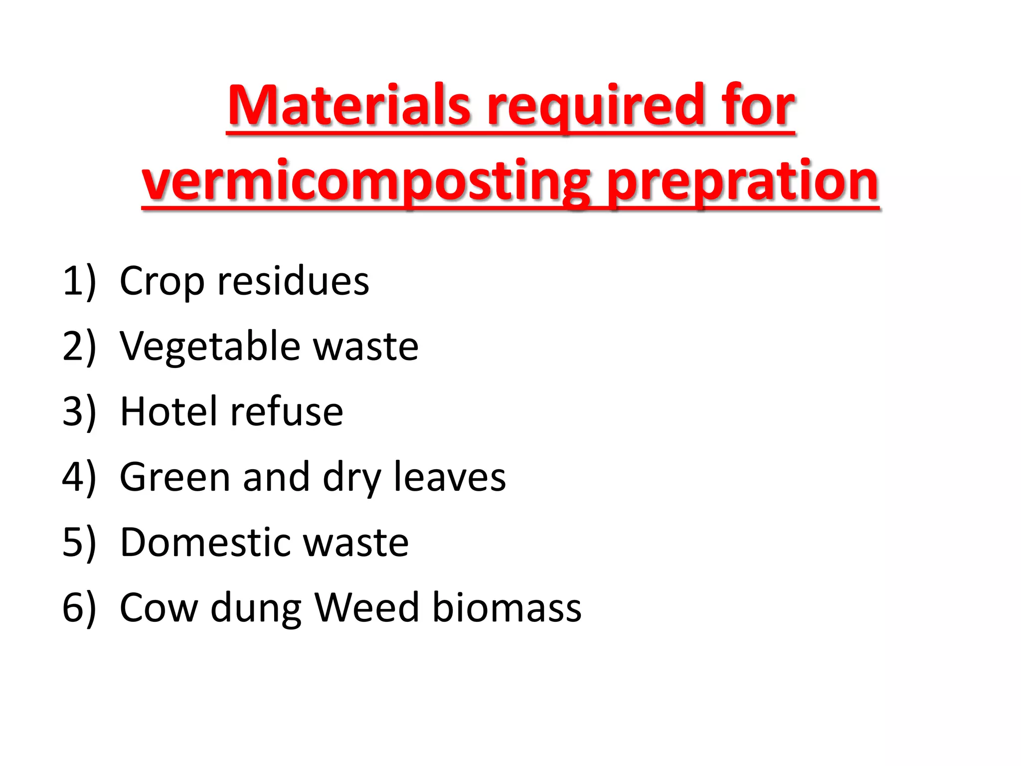 ORGANIC FORMING , VERMICOMPOST. | PPTX