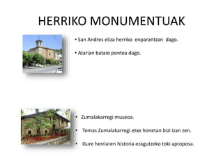 Gure herria ezagutzen ppt 1 | PPT