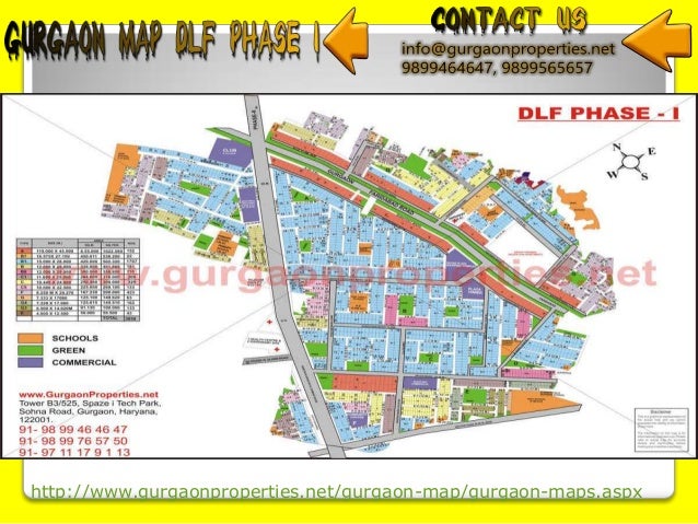 Gurgaon city map with all sector