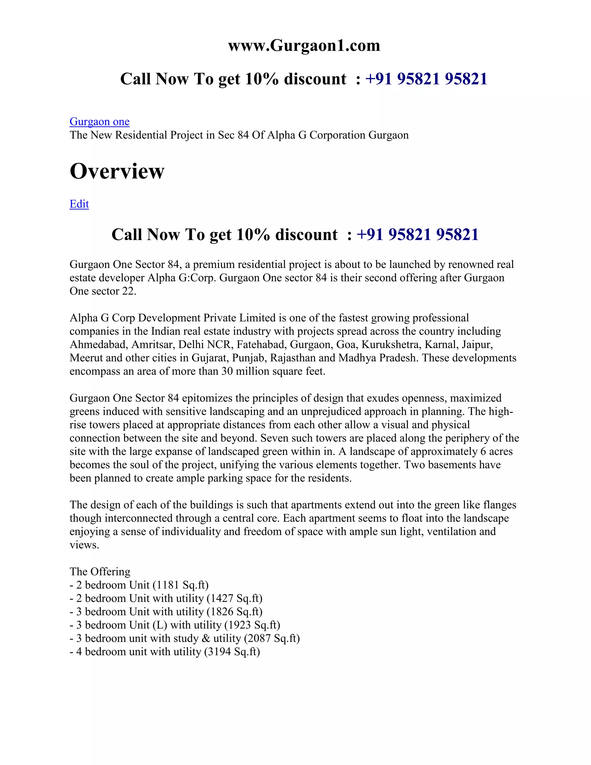 Gurgaon one location map | PDF