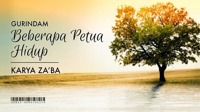 Gurindam Beberapa Petua Hidup | Azriy Nazariee | PDF