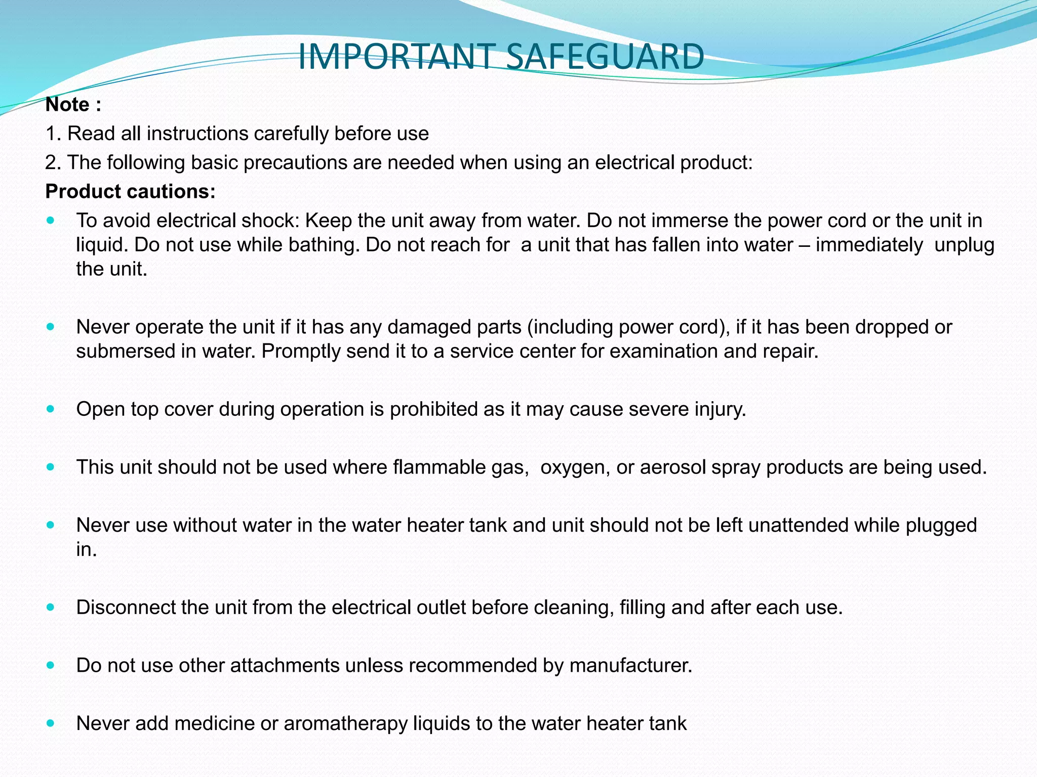 Gurin steam inhaler | PPT