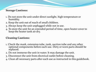 Gurin steam inhaler | PPT