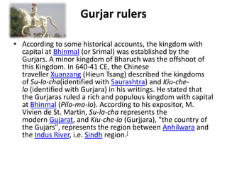 Gurjar culture | PPTX