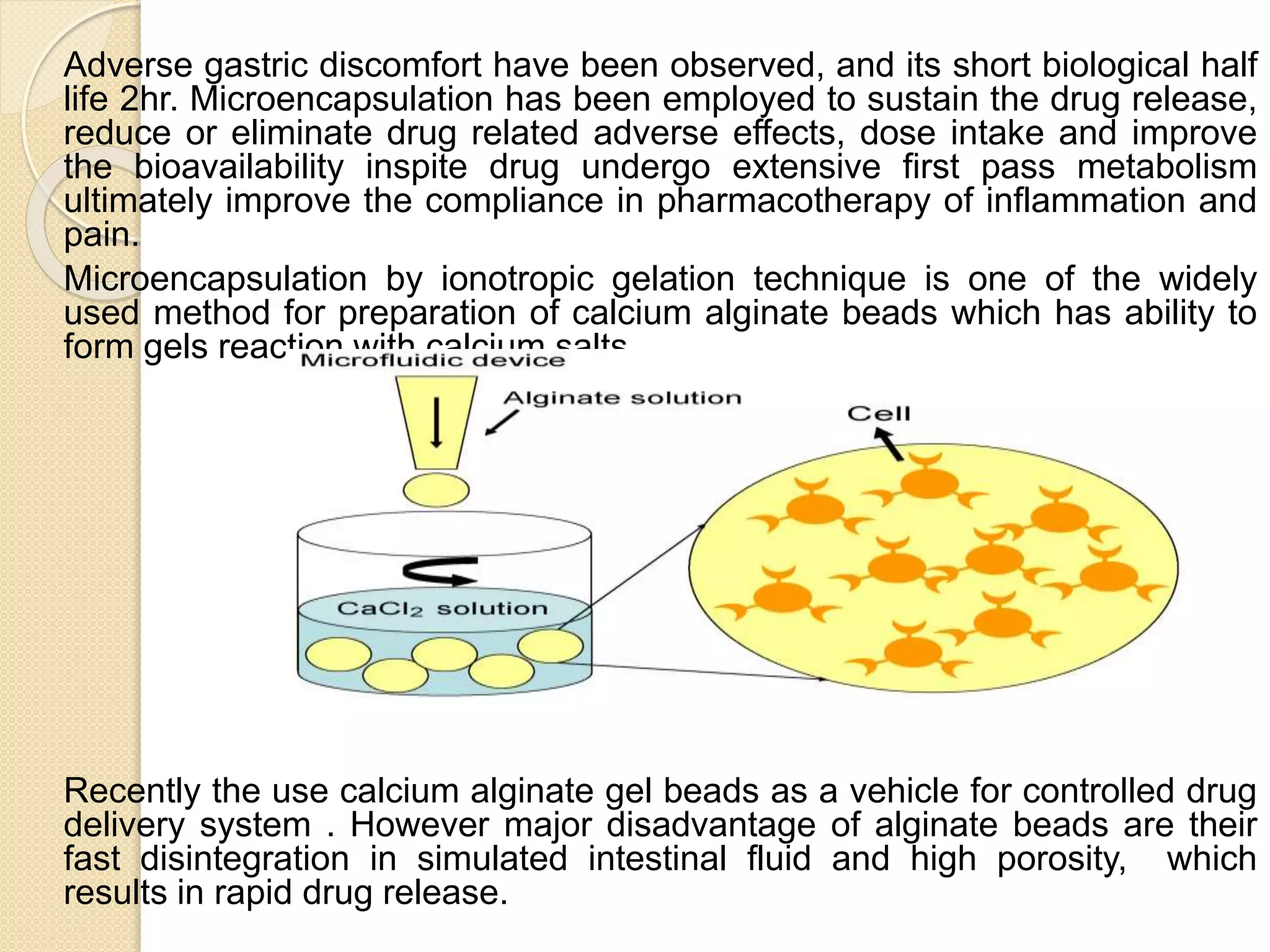 formulation and evaluation of microbeads | PPTX