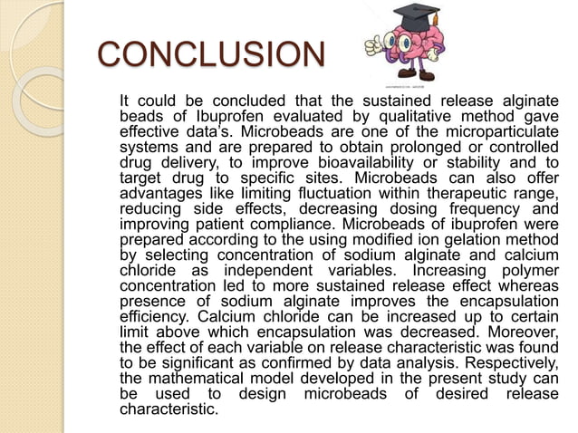 formulation and evaluation of microbeads | PPTX
