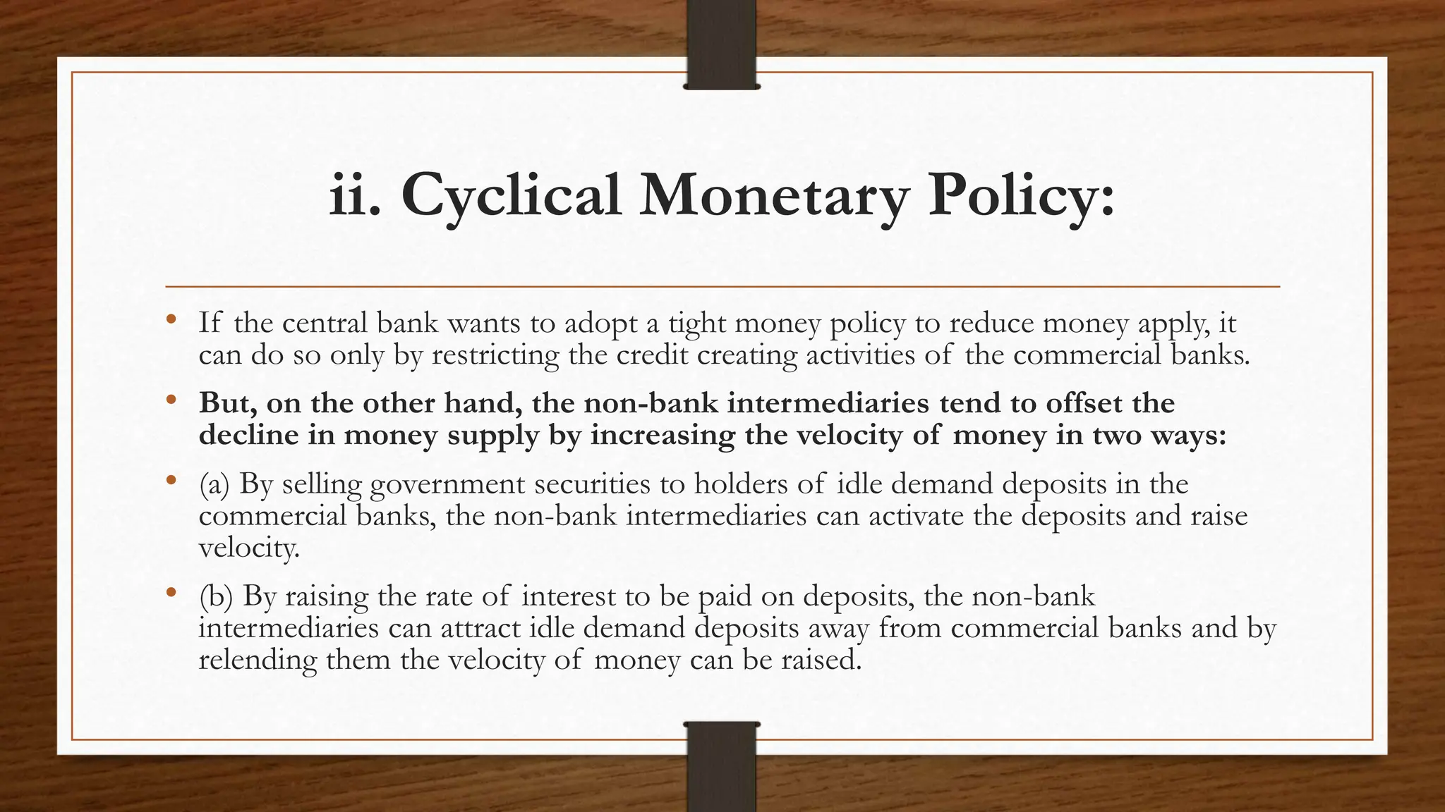 Gurley shaw Theory of Monetary Economics. | PPTX