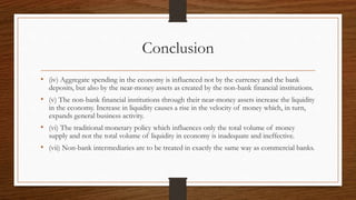 Gurley shaw Theory of Monetary Economics. | PPTX