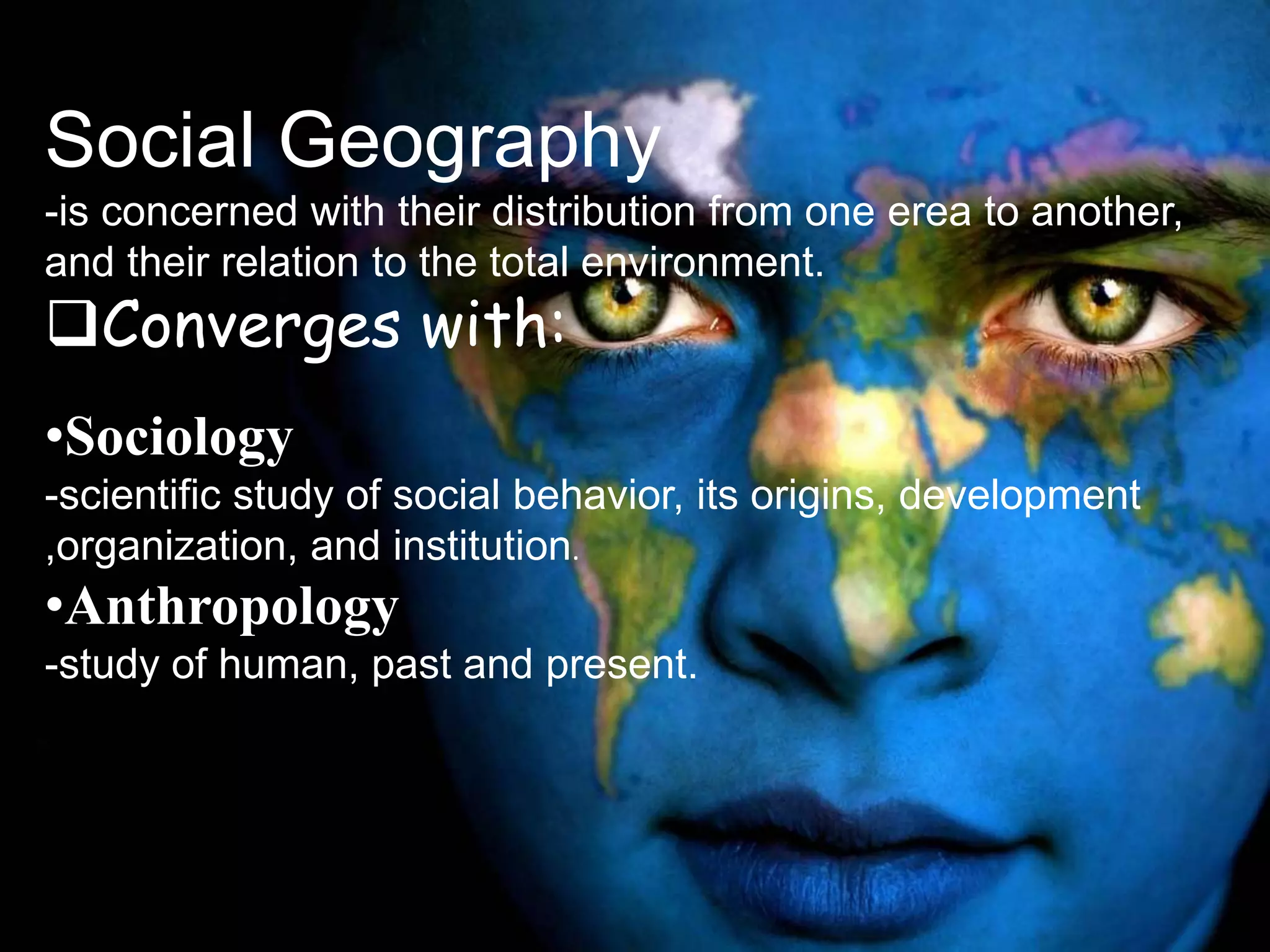 Relationship of Geography with Other Disciplines | PPTX