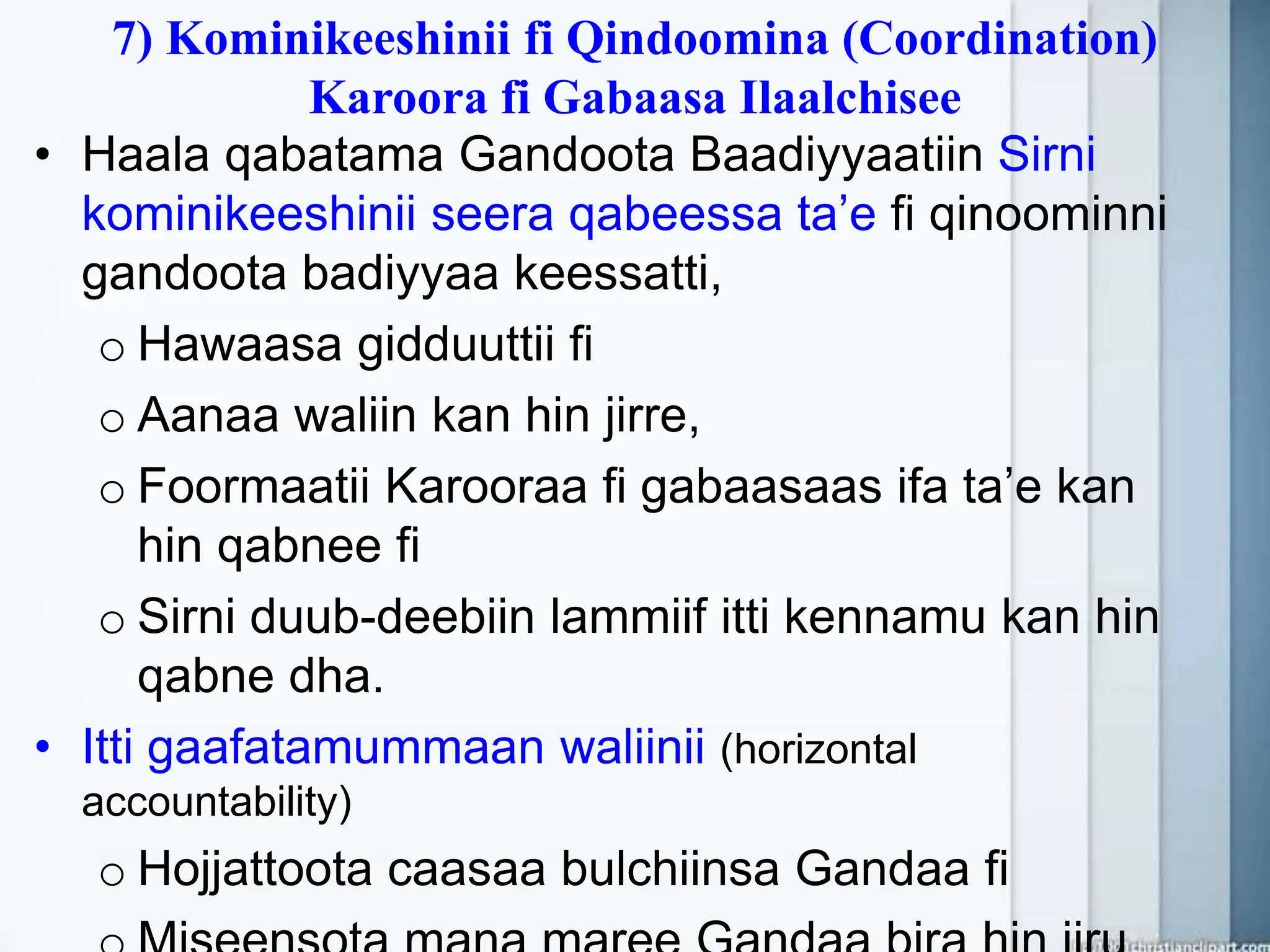 sagantaa Misooma fi Gurmaa'insa Gandoota | PPTX sagantaa Misooma fi Gurmaa'insa Gandoota | PPTX