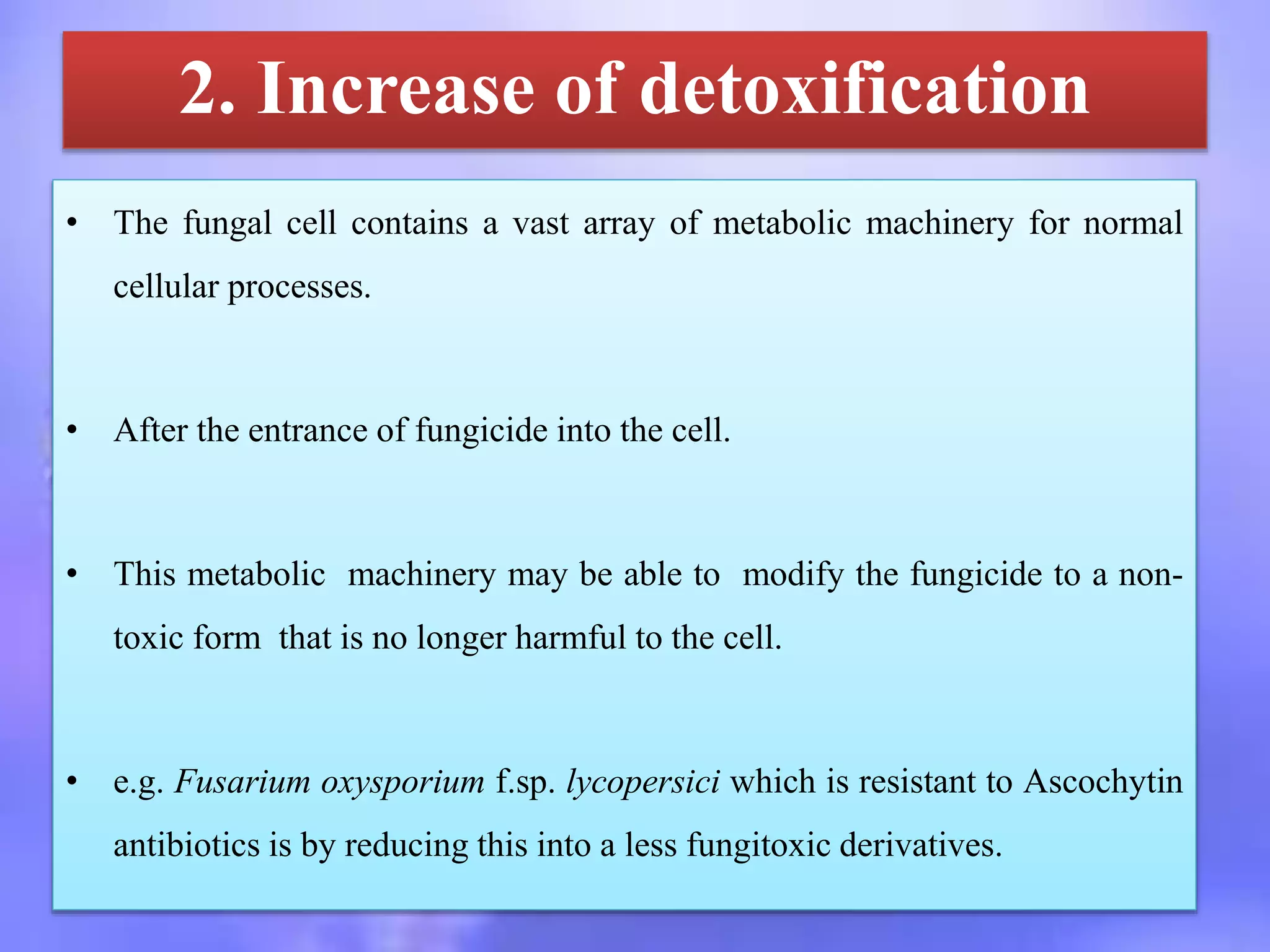 fungicide resistance and its management | PPTX