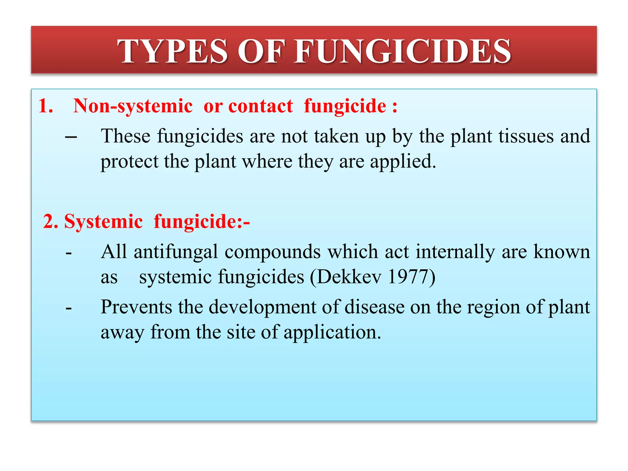 fungicide resistance and its management | PPTX