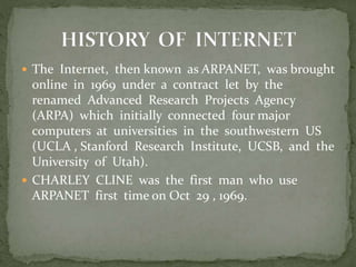 INTERNET PPT | PPTX