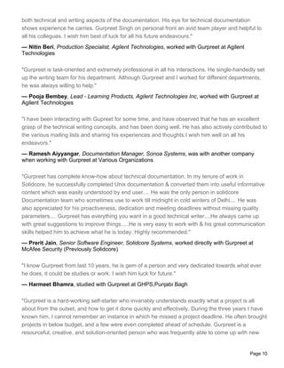 About Gurpreet Singh | PDF