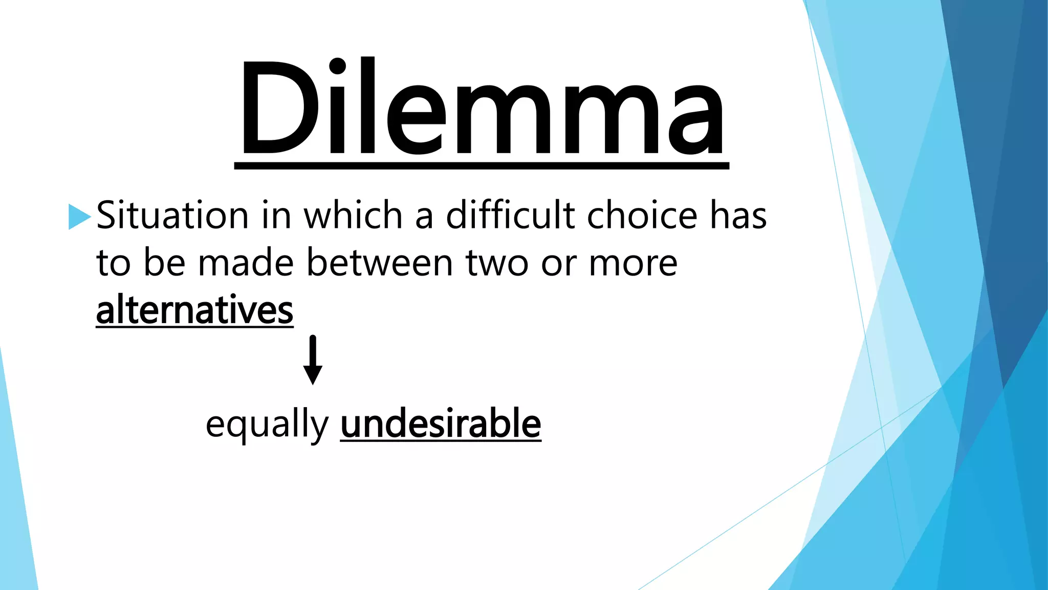 Moral Dilemma | PPTX