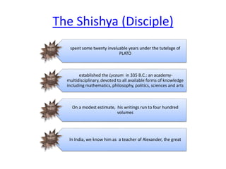 Guru and shishya | PPTX