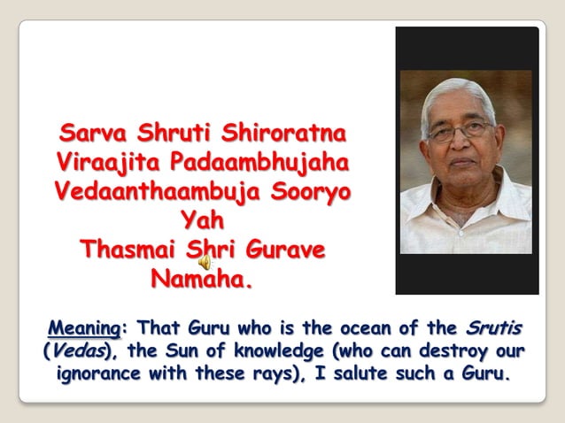 Guru brahma gurur vishnu | PPSX | Hinduism | Religion & Spirituality