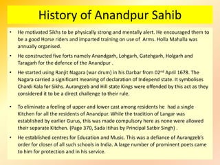 Sri Guru Gobind Singh Ji - A Saint and Soldier | PPT