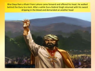 Sri Guru Gobind Singh Ji - A Saint and Soldier | PPT