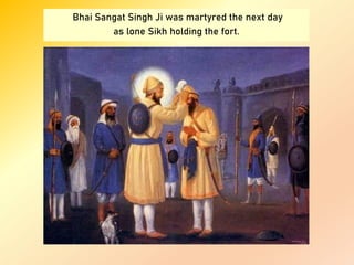 Sri Guru Gobind Singh Ji - A Saint and Soldier | PPT