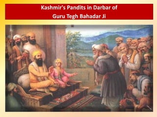 Sri Guru Gobind Singh Ji - A Saint and Soldier | PPT