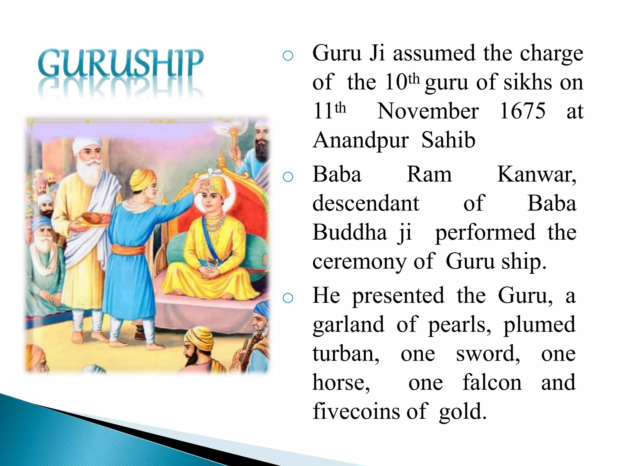 GURU GOBIND SINGH JI LIFE HISTORY.pptx