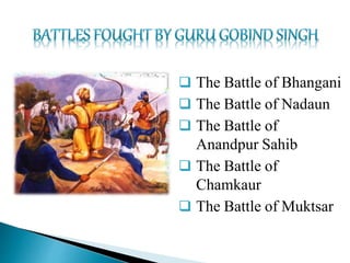 GURU GOBIND SINGH JI LIFE HISTORY.pptx