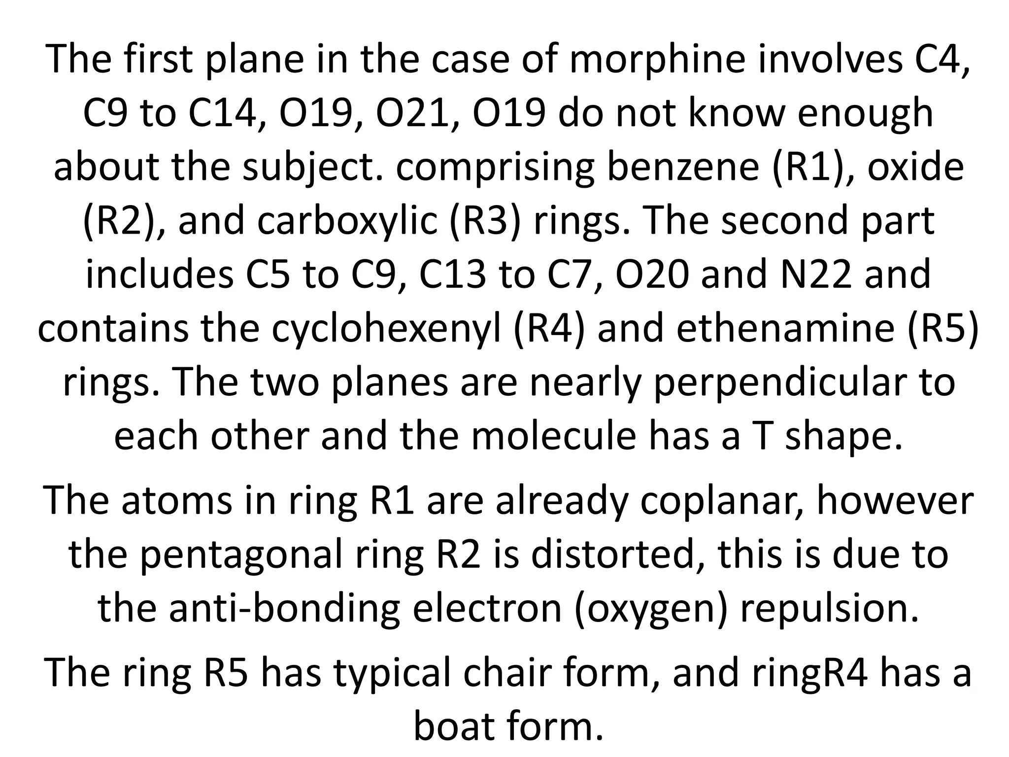 Structural characterization of morphine by using different types of ...
