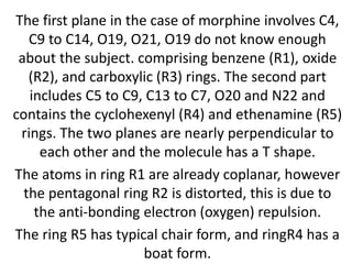 Structural characterization of morphine by using different types of ...