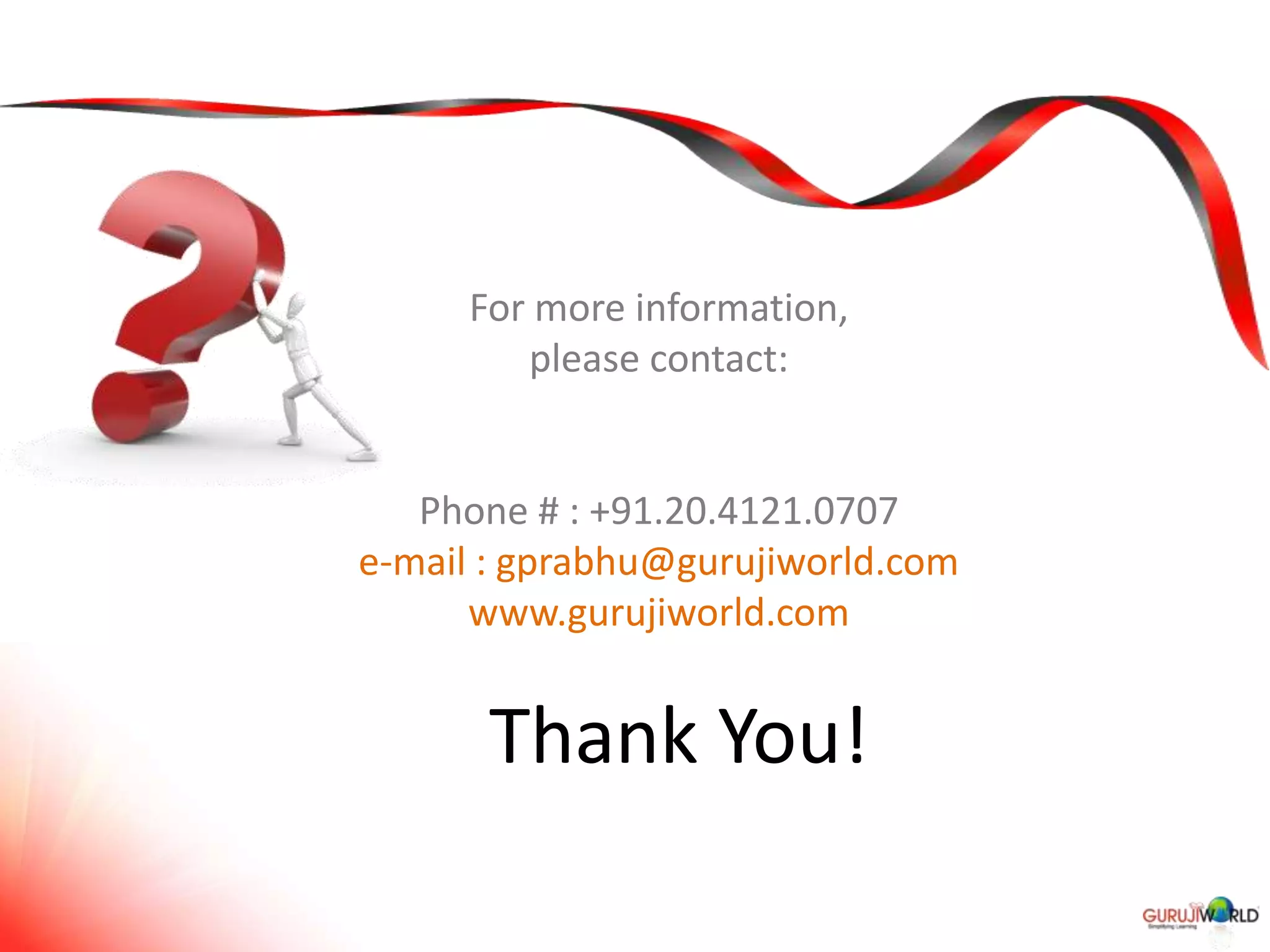 Guruji world profile | PPTX