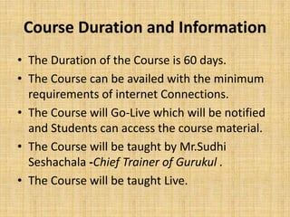 Gurukul- An Ecosystem of Learned and Learner | PPT