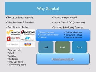 Gurukul Training Initiative | PPT | Cloud Computing | Internet