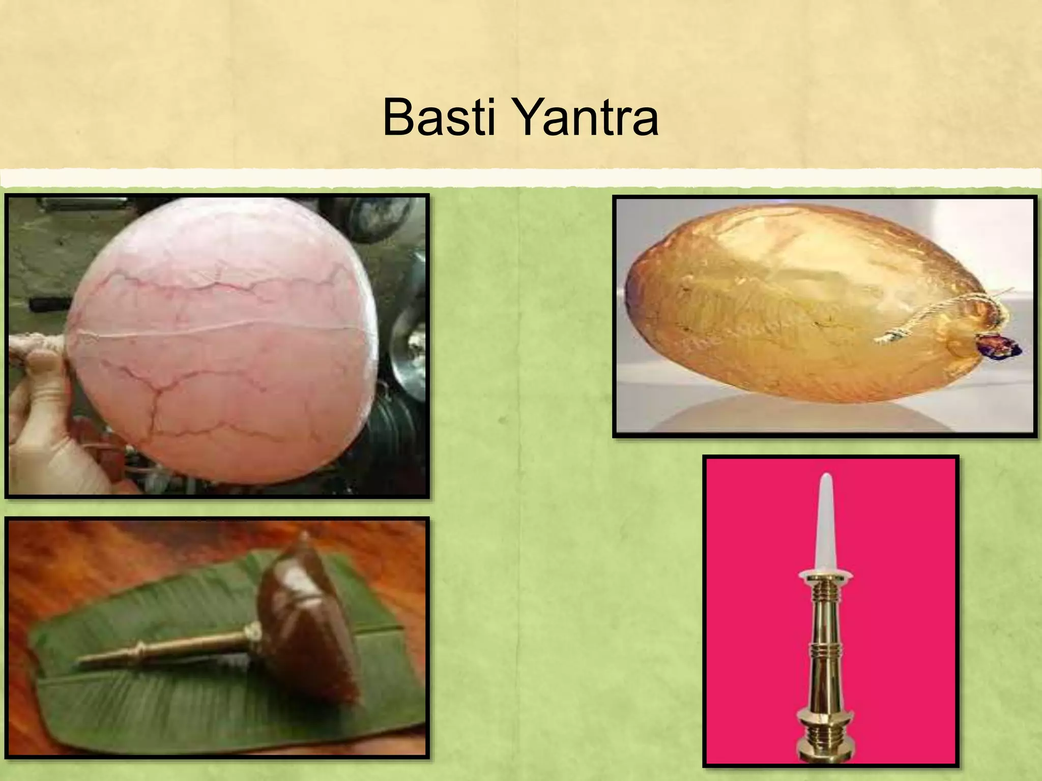 Panchakarma Instruments and its modifications | PPTX