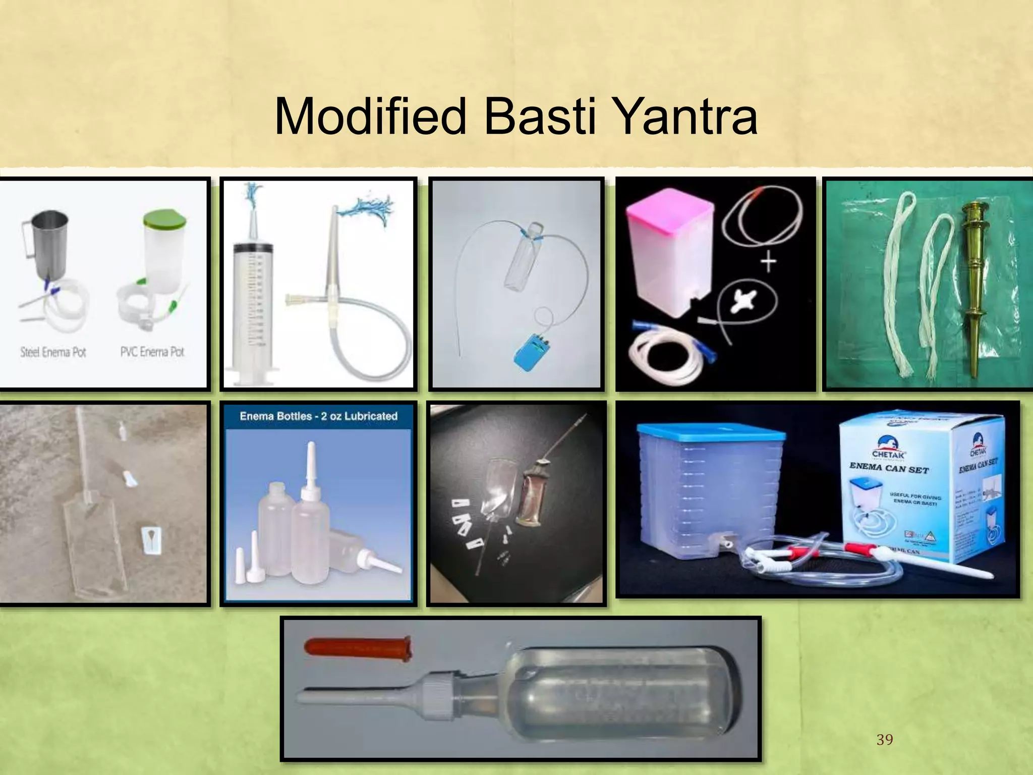 Panchakarma Instruments and its modifications | PPTX