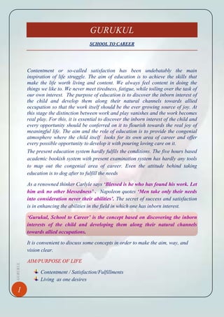 About Gurukul .. | PDF