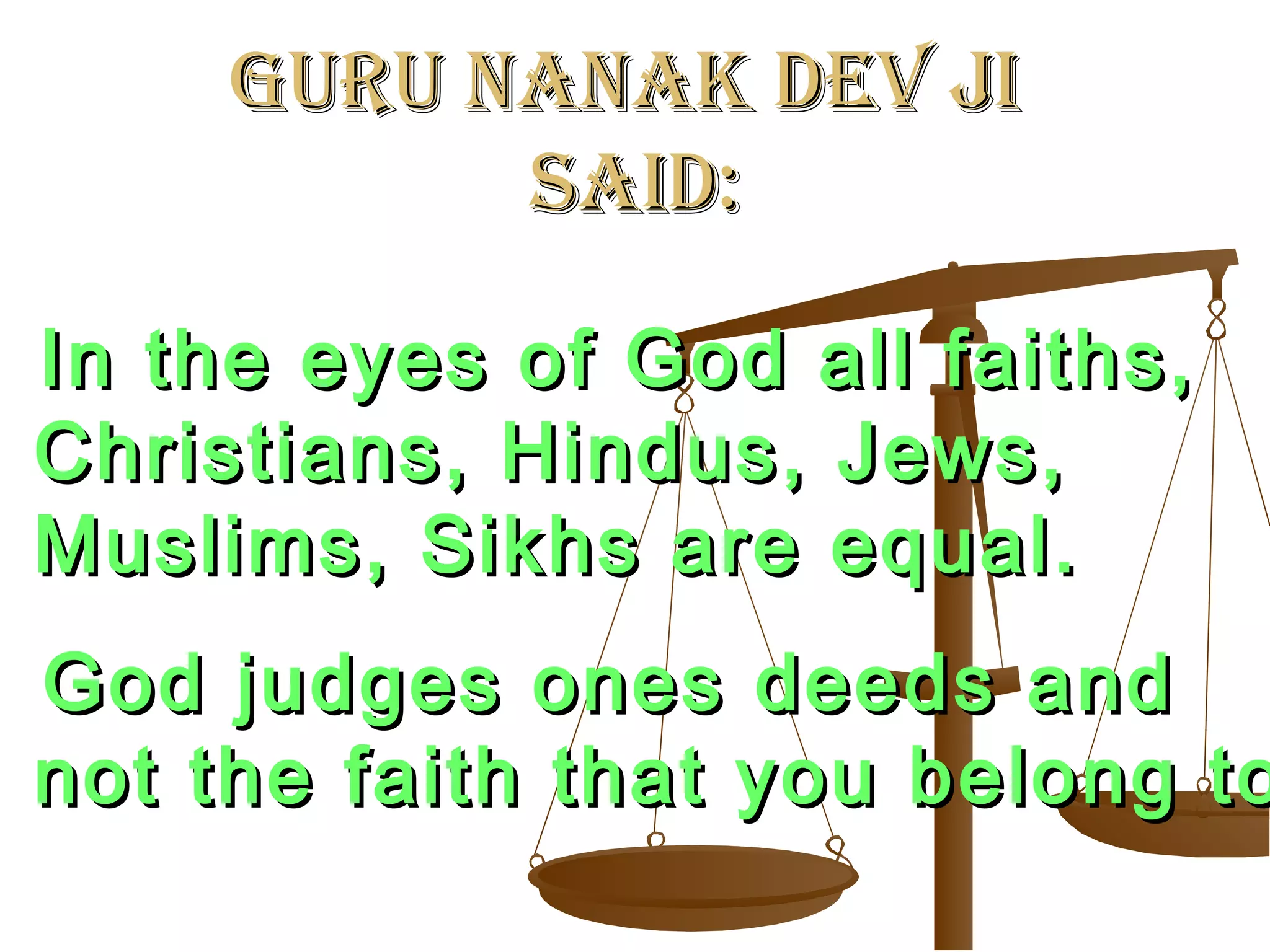 Guru nanak dev ji | PPT