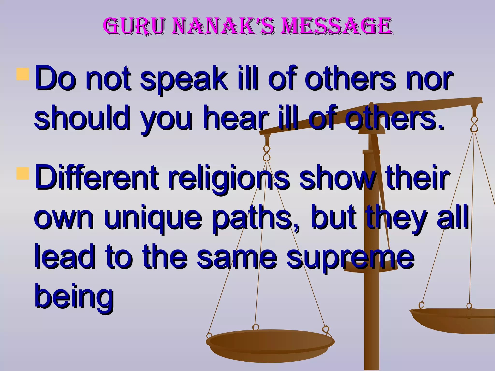 Guru nanak dev ji | PPT