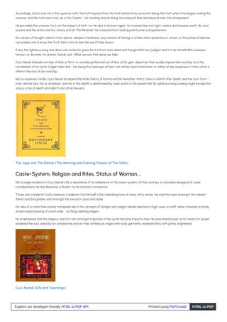 '"Guru Nanak'" : His Life And Philosophy | PDF