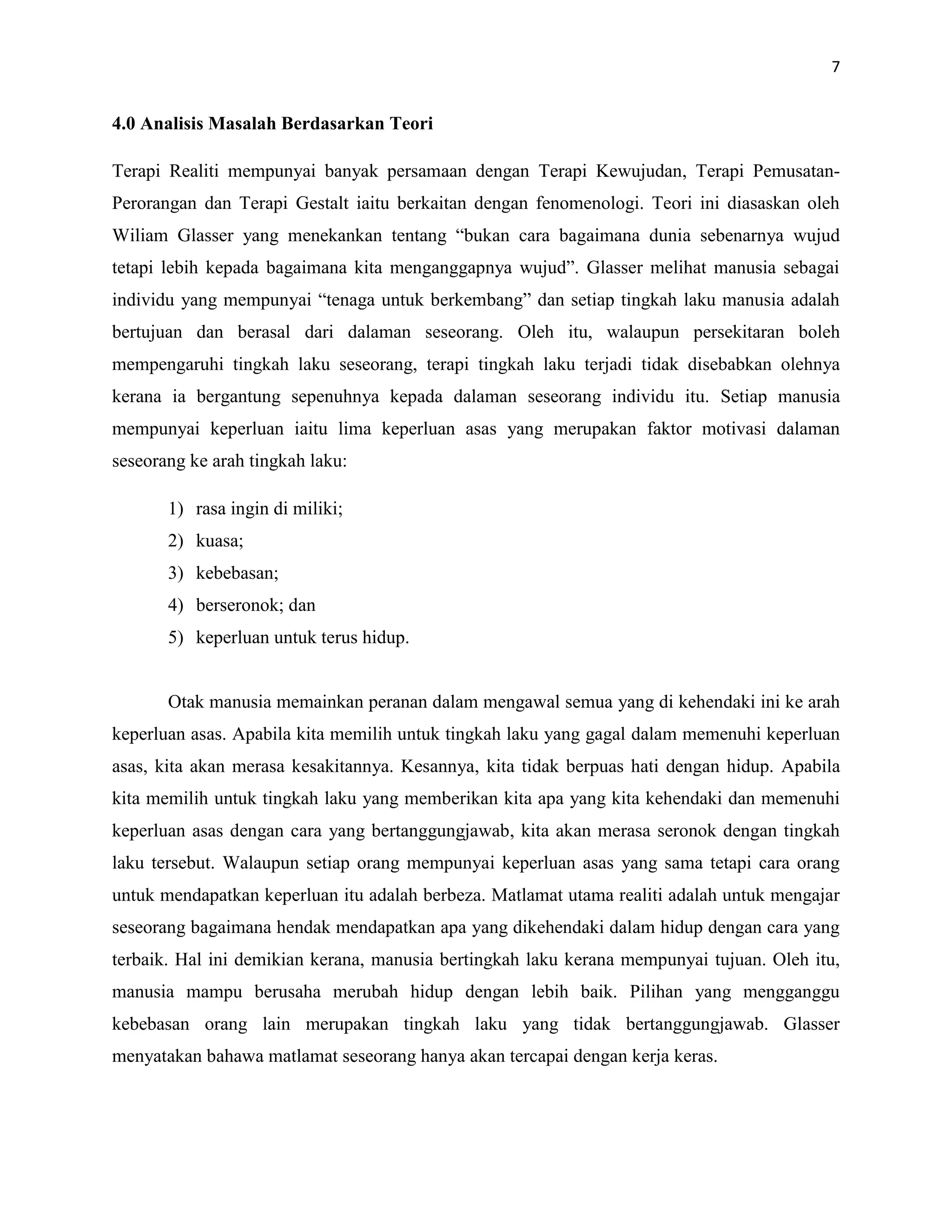 Guru panas baran (teori realiti) | DOCX