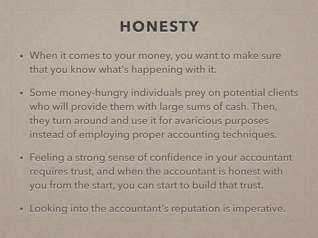 Top 5 Personality Traits of a Great Accountant | PDF