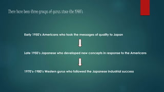 The Quality Gurus | PPT