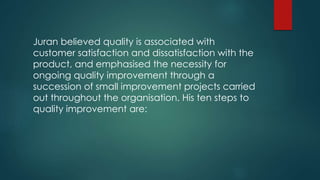 The Quality Gurus | PPTX