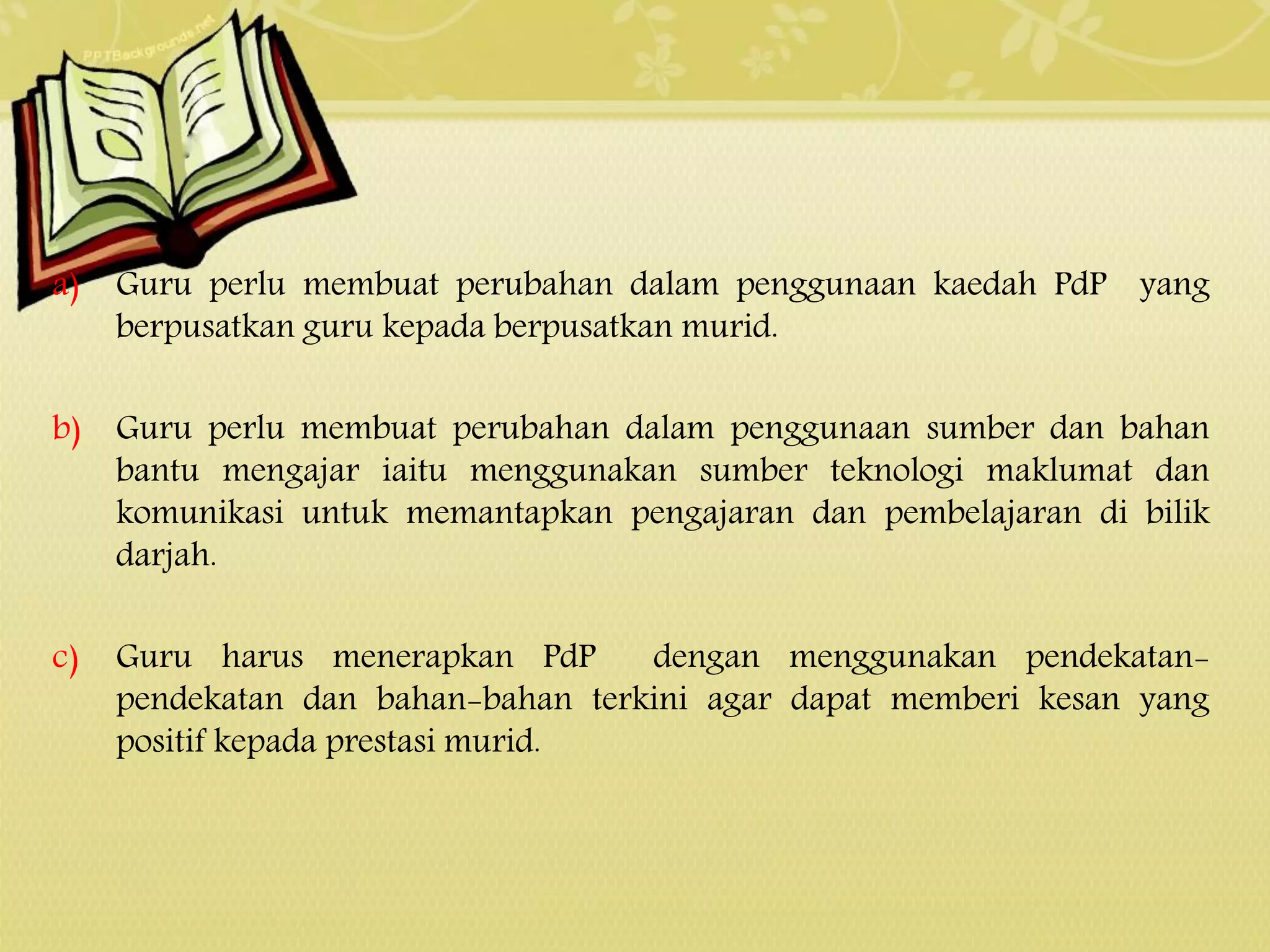 Guru sebagai agen perubahan(model perubahan) | PDF