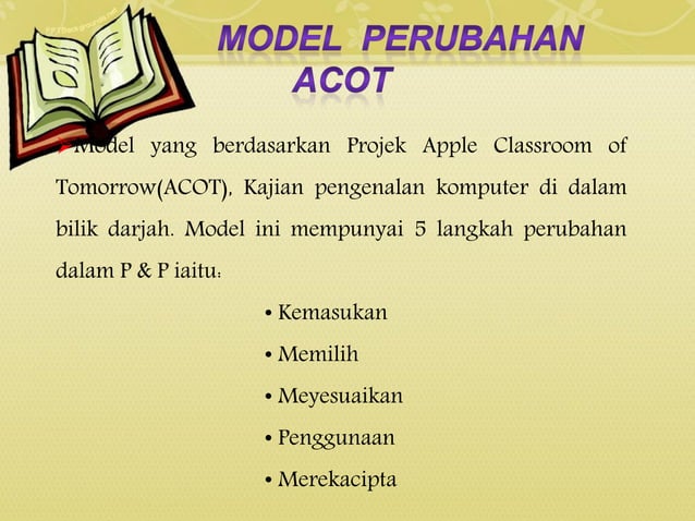 Guru sebagai agen perubahan(model perubahan) | PDF