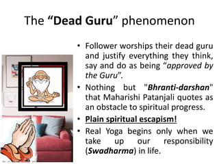 Guru Sishya Parampara: The reservoir of authentic Rishiculture Yoga | PPT