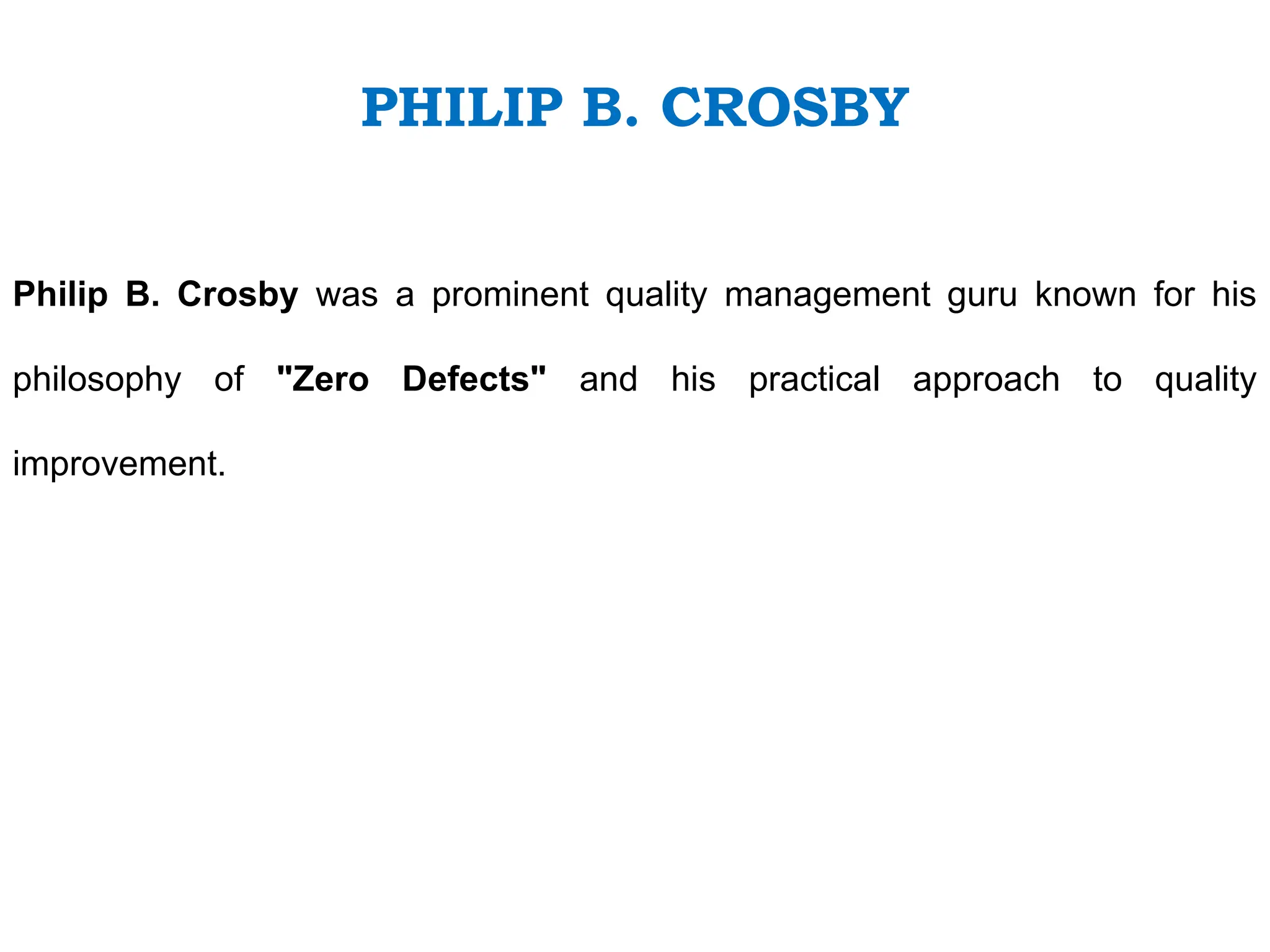 GURUS OF TQM ( Total Quality Management ) | PPTX