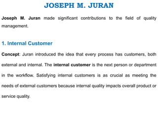 GURUS OF TQM ( Total Quality Management ) | PPTX