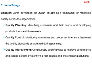 GURUS OF TQM ( Total Quality Management ) | PPTX