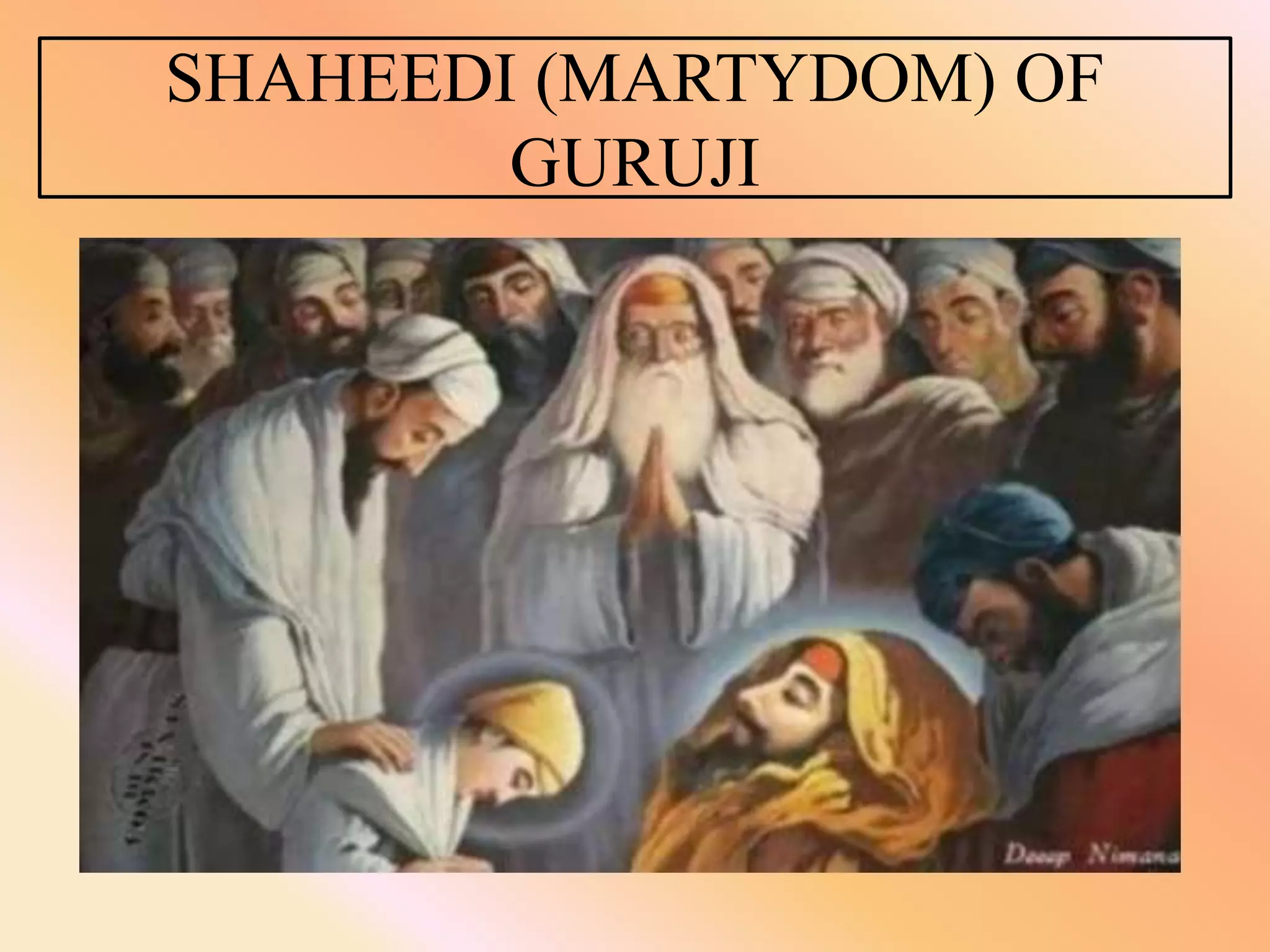 Guru tegh bahadur | PPTX